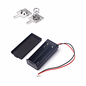 AA AAA Battery Springs YQBOOM 20 Pairs Metal Batteries Spring Contact Plate Replacement for Remote Control Battery Charger 9mmx9mm