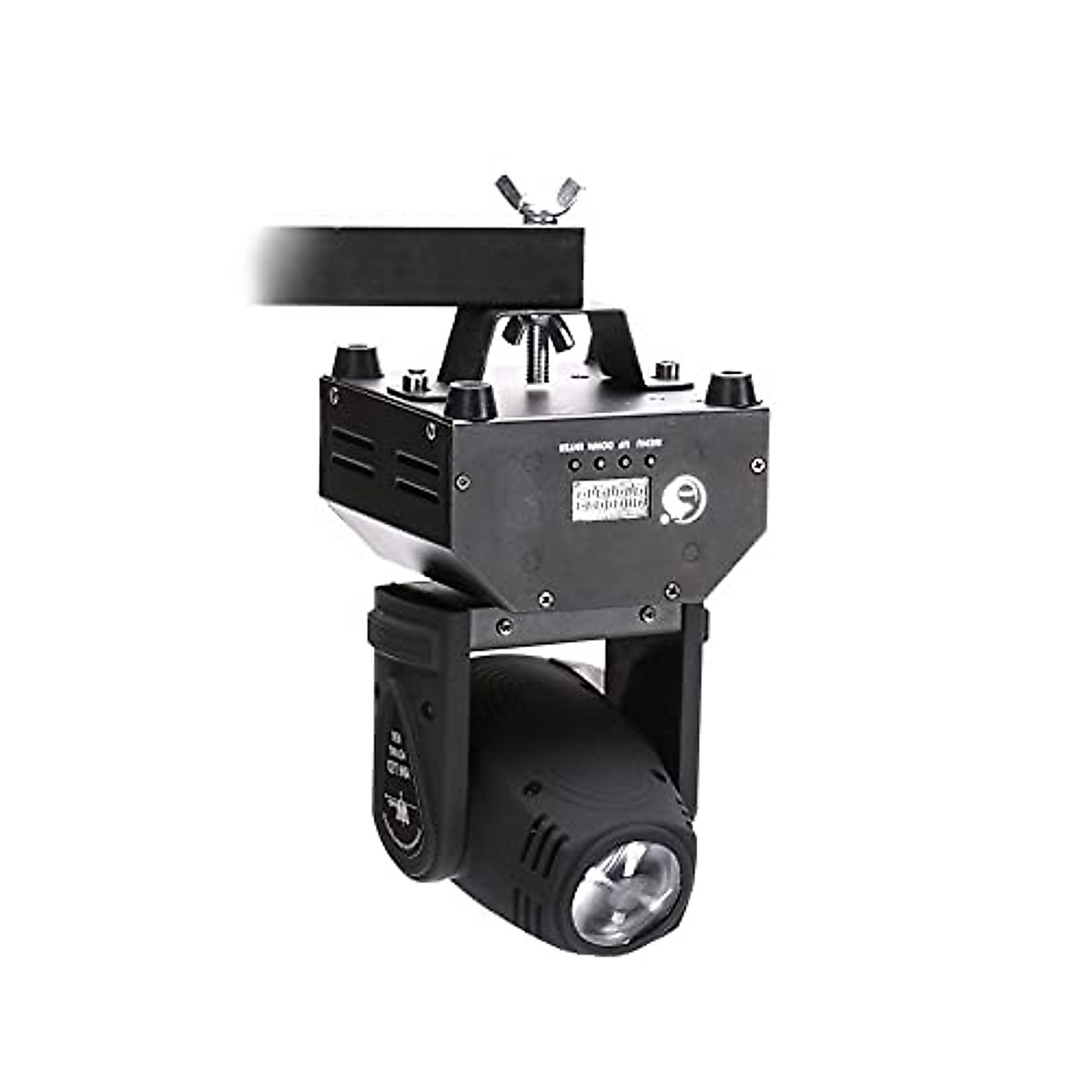 U`King LED Moving Head Light RGBW Beam Lights with DMX for Live Show DJ Disco Events Party Stage Lighting KTV Wedding (1 Pack)