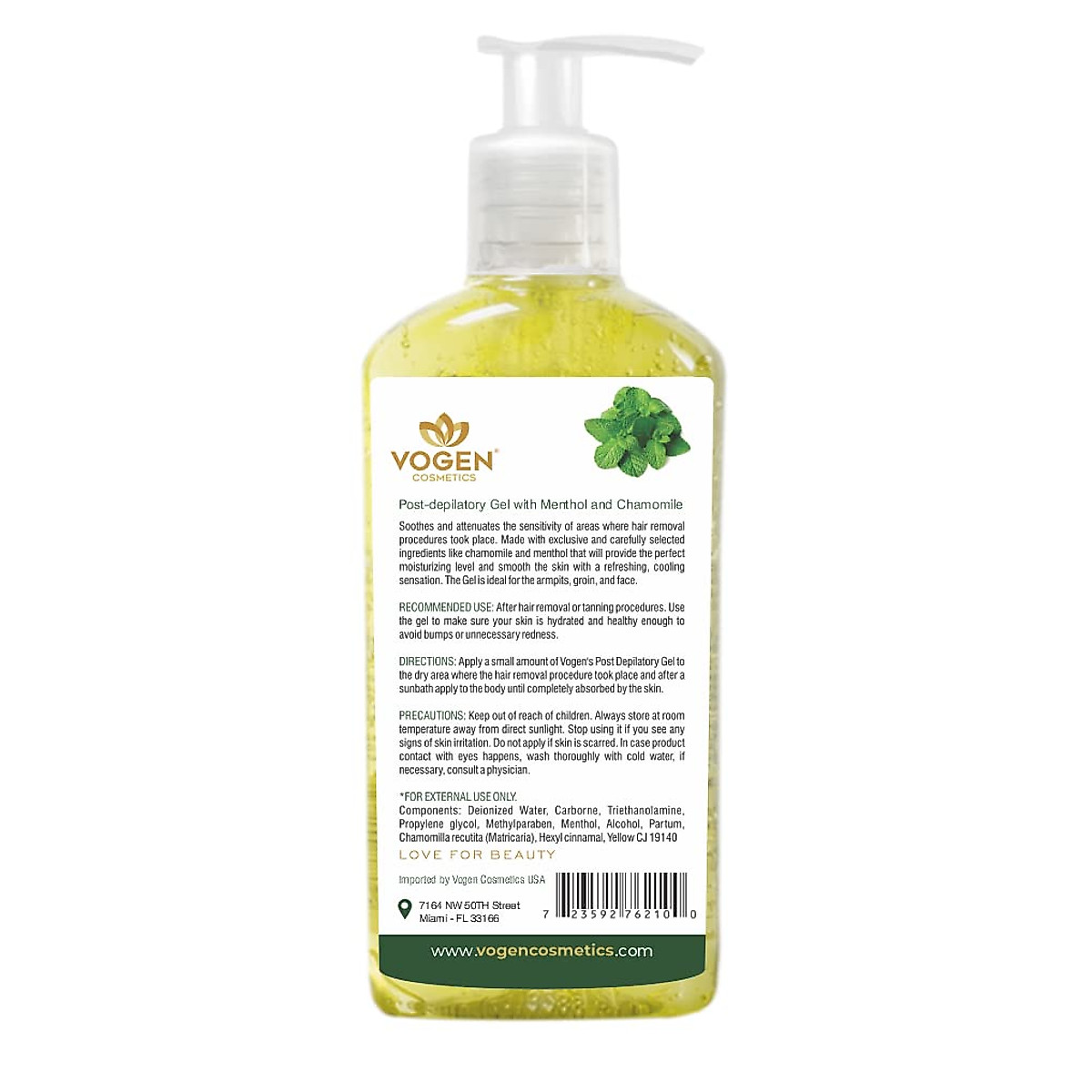 Skin Care Essentials - Before and After Hair Removal - 1 Pre Depilatory Cleanser Lotion – 1 Almond Oil Moisturizing Wax Remover - 1 Post Waxing Cooling Gel Menthol & Chamomile Body Softens & Soothing