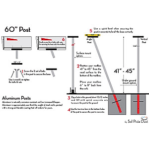 Contemporary Post Mount Mailbox/Aluminum Black Body and Aluminum Red Oak Door and Numbers, Custom Mailbox, Letterbox, Mailnest Type 4