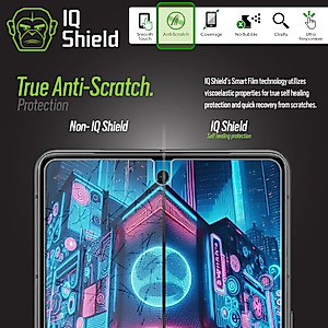 IQShield Screen Protector Compatible with Google Pixel 7 (2-Pack) Anti-Bubble Clear TPU Film