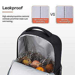 TOURIT Insulated Cooler Backpack Lightweight Backpack Cooler Bag Leak-Proof Backpack with Cooler for Men Women to Work, Picnics, Hiking, Camping, Beach, Park Day Trips, 25 Cans