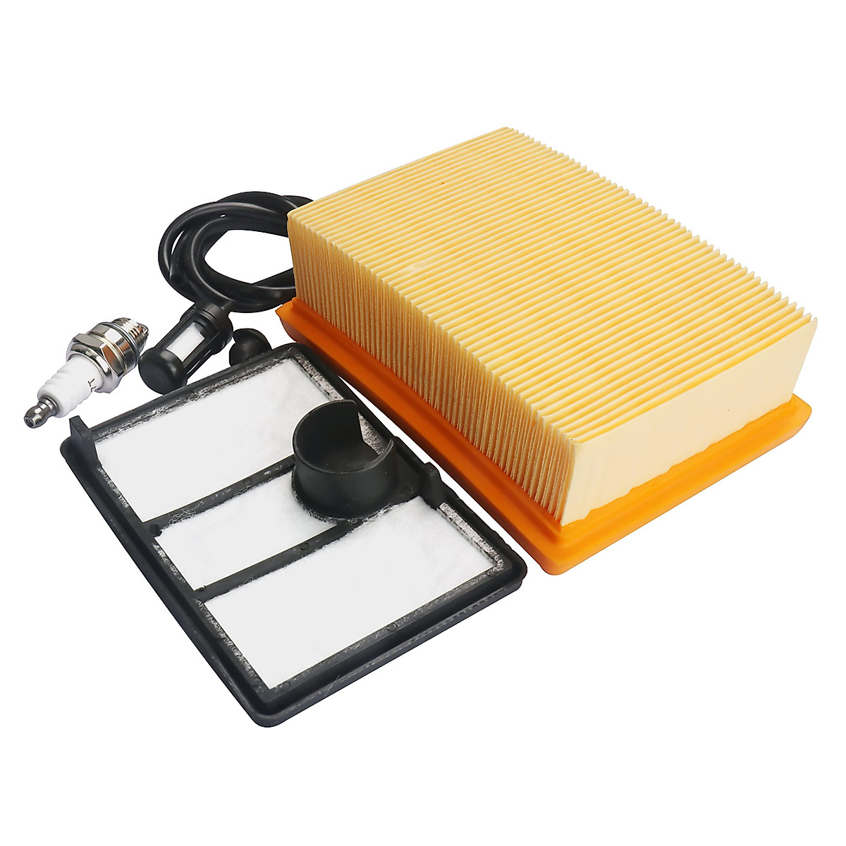 HUYUR Air Filters Tune Up Kit for Stihl TS700 TS800 TS700Z Replaces 42241410300 42241401801