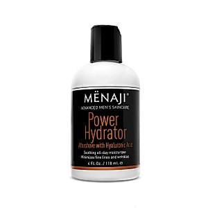 MËNAJI Power Hydrator Aftershave - Razor Burn Relief - Mens Aftershave - Razor Bump and Ingrown Hair Treatment - All Natural - 4 Fl Oz