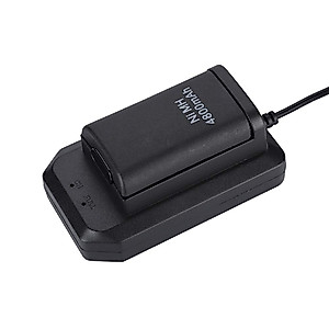 V BESTLIFE Battery Pack for Xbox 360, 4800mah Replacement Battery Pack Charger for Xbox 360