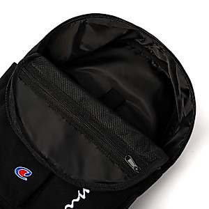 Chrysansmile Canvas Backpack for Women Casual Outdoors College Travel Daypack 15.6 Inch Laptop Backpacks - Black