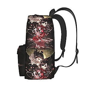 AGARES Anime Heaven Official'S Blessing Backpack Large Capacity Travel Backpacks Computer Bag Casual Daypack Laptop Backpacks For Men Women