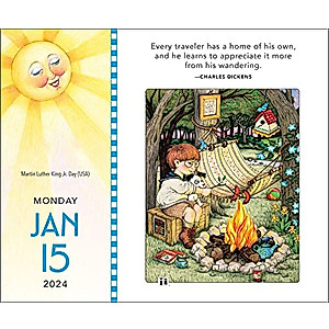 Mary Engelbreit's 2024 Day-to-Day Calendar: What a Wonderful World
