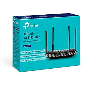 TP-Link Archer C6 IEEE 802.11AC Ethernet Wireless Router/Archer C6 (Renewed)