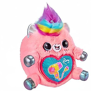 Rainbocorns Big Hair Surprise (Unicorn) by ZURU Cuddle Plush Stuffed Animal, 30+ Surprises, Collectible Baby Booboocorns, Hair Accessories, Charm Bracelets, Stickers, Ages 3+ (Unicorn)