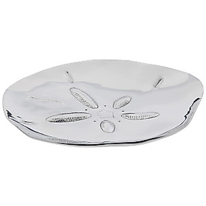 Mariposa Sand Dollar Platter White Large