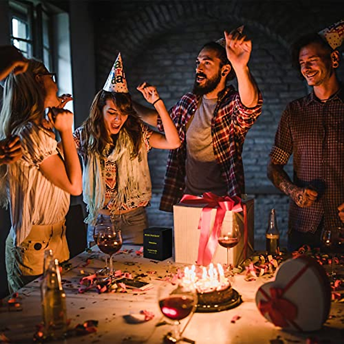 Homsolver Scented Candles, Black Cedar & Sandwood Candles for Men, Candles for Home Scented, Aromatherapy Soy Candles, 50 Hour Burn, Ideal Gifts for Men