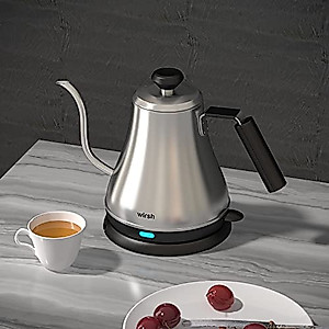 Wirsh Gooseneck Kettle, Electric Gooseneck Kettle with Auto Shut Off and Overheat Protection, Pour Over Coffee and Tea Kettle ,100% Stainless Steel, Leak-Proof Design, 0.8L