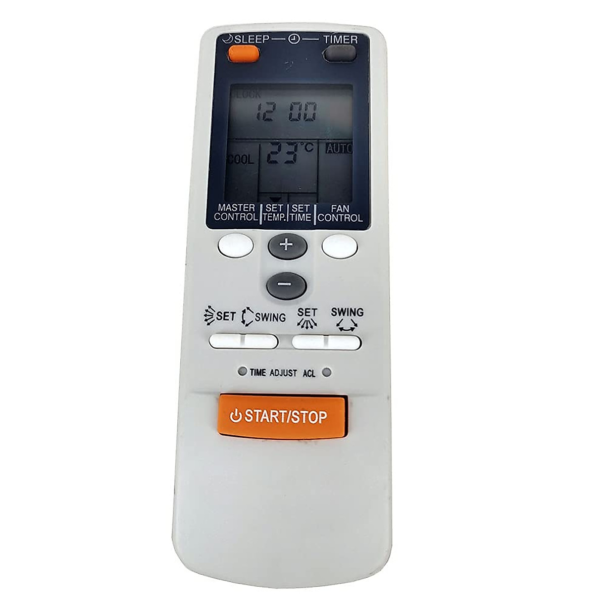 Replacement A/C Remote Control for Fujitsu Air Conditioner AR-DL10 AR-DL12 AR-DL4 AR-JW3 AR-JW17 AR-JW27 AR-JW30 AR-JW31