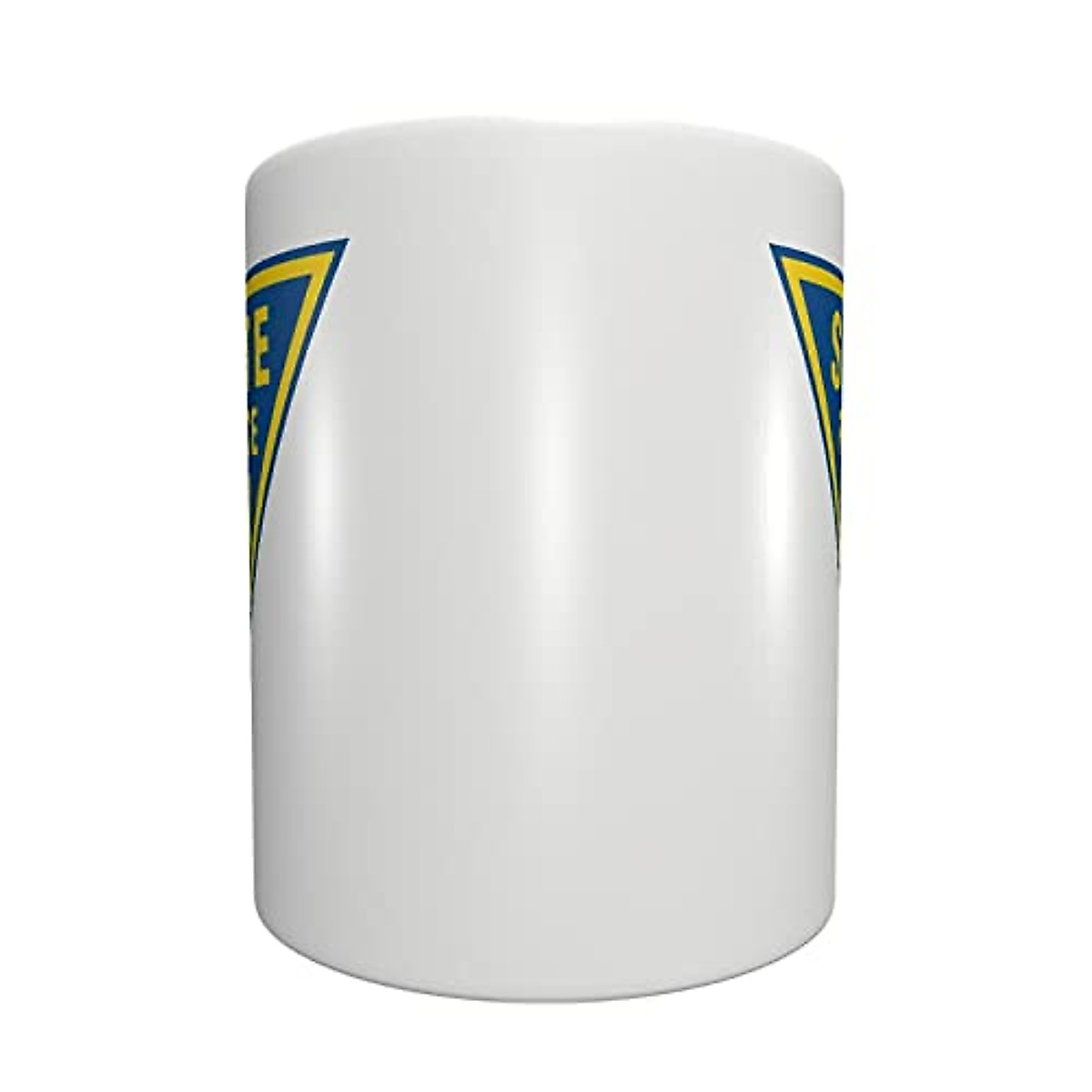 Nj State Police Porcelain Coffee Mugs, Classic Ceramic Cup For Tea Latte Cappuccino