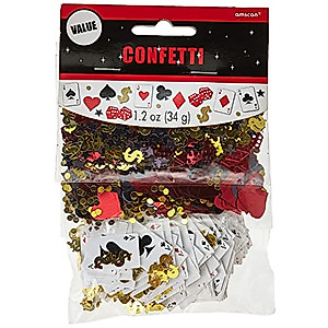 Casino Party Confetti, 1.2 oz.