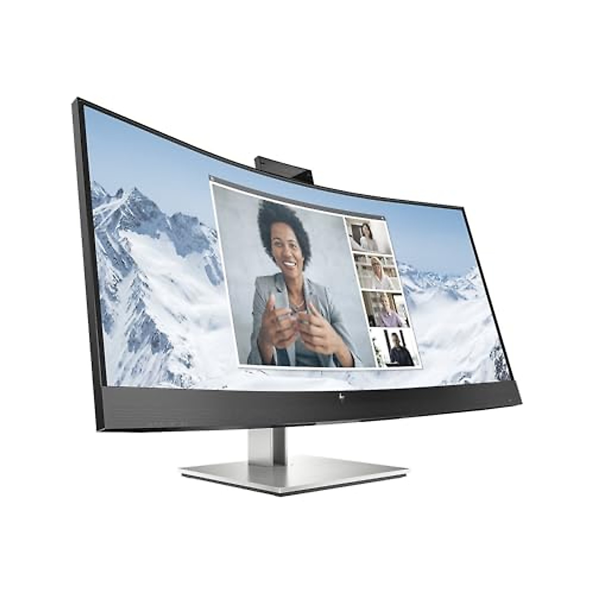 HP E34m G4 34" WQHD Curved Screen LED LCD Monitor - 21:9 - Black
