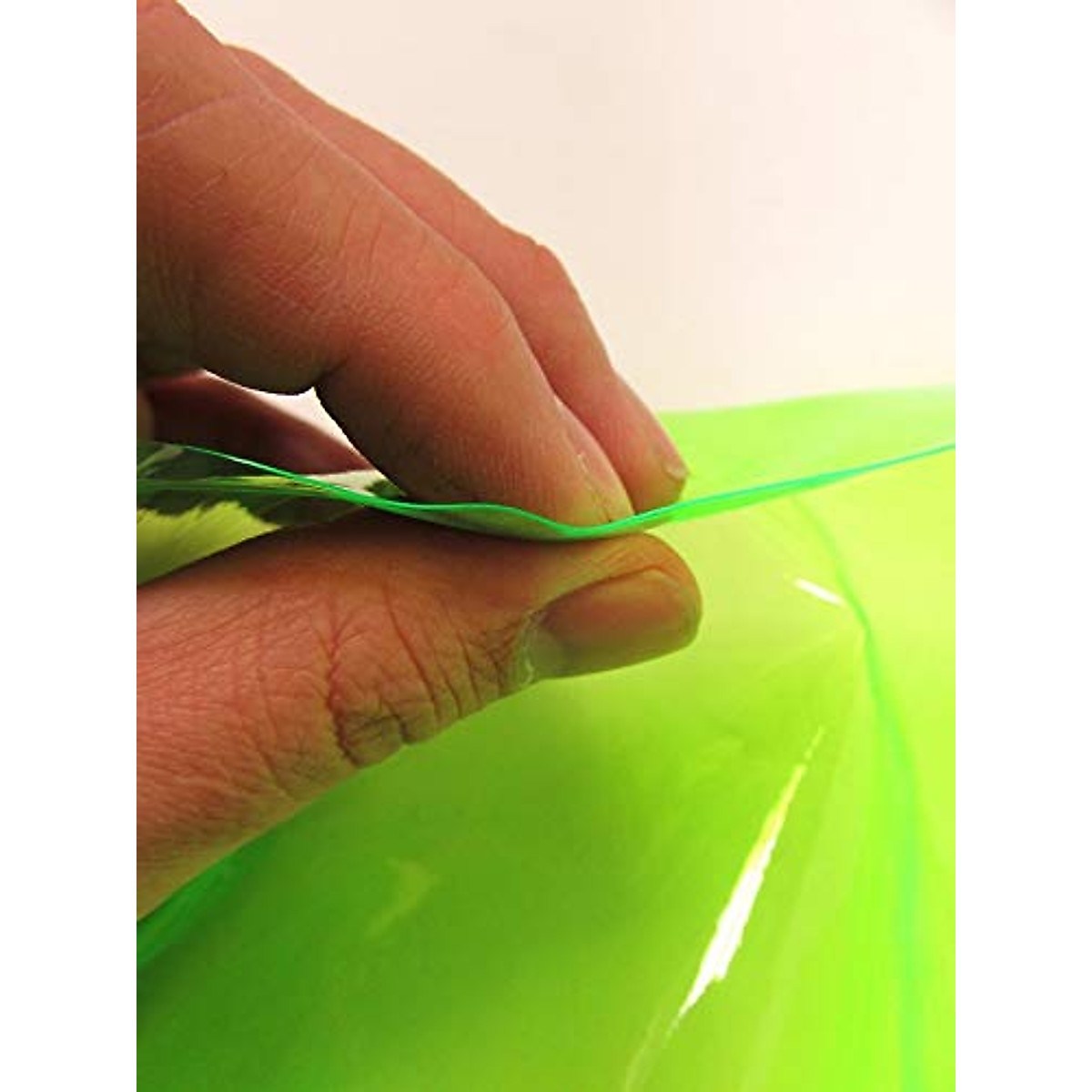 Tinted Plastic Vinyl Fabric - 12 Gauge - Sold by The Yard DIY Table Covers Machinery Tent Windows Waterproof Covering Lining (Purple)