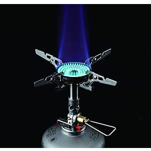 SOTO Windmaster Stove with 4Flex - Canister Stove for Windy Weather - Durable with Windscreen and Micro Regulator Valve System - Canister not Included