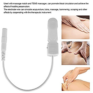 10pcs 2.0mm Ear Clip Electrode Wire Electrode Cable Durable Connecting Cable for Digital TENS Massage Machine Ear Massage Clip, Clip Wire Ear Clip Electrode Cable