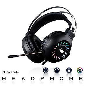 HP G3 Gaming Desktop PC, Intel Core i5 4th Gen, AMD RX 550 Graphics, 16GB RAM, 240GB SSD | 2TB HDD, MTG New 24 Inch Monitor, RGB Keyboard Mouse, Headphone, Webcam, Win 10 Pro (Renewed)