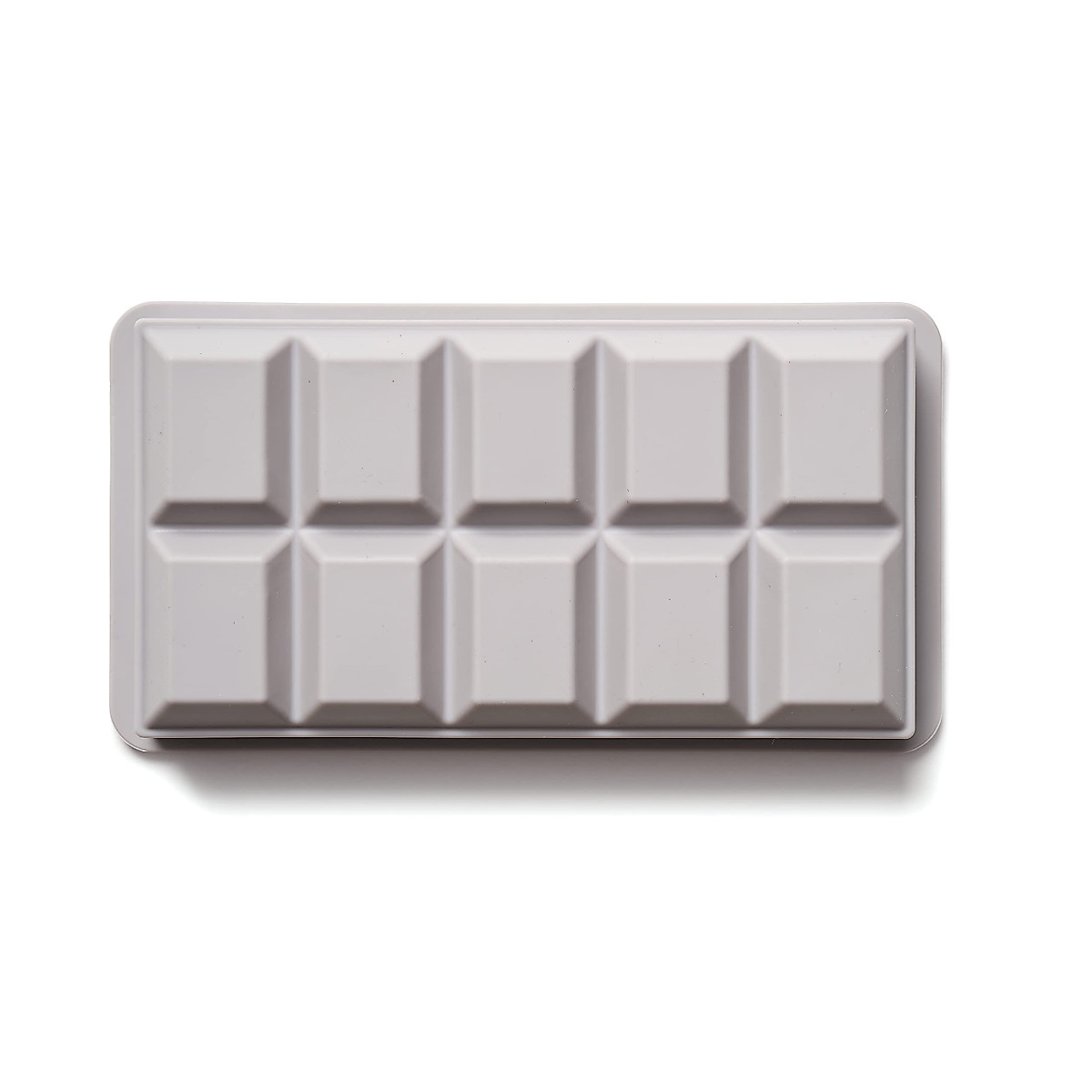 LĒVO Herb Block Tray - Silicone Freezer Tray with Lid - Herb Saver for Homemade Infusions - Silicone Freezer Mold for LĒVO Infusions - Food Grade Silicone, BPA Free - Grey