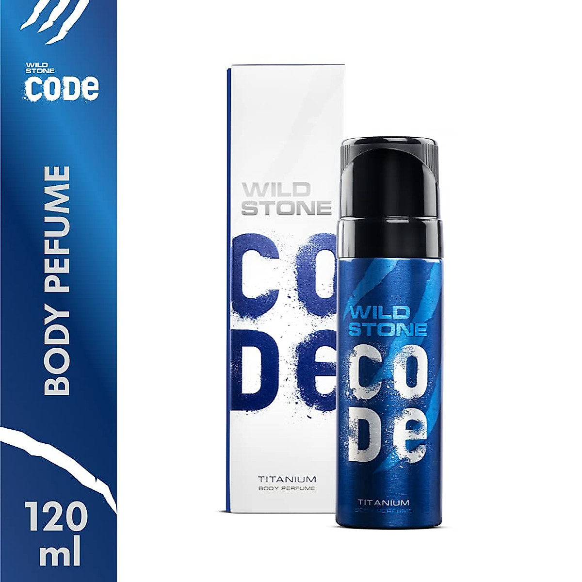 Wild Stone-CODE- Titanium Perfume Body Spray for Boys and Men 120ml - Buy Original Only at E-Retail Deals