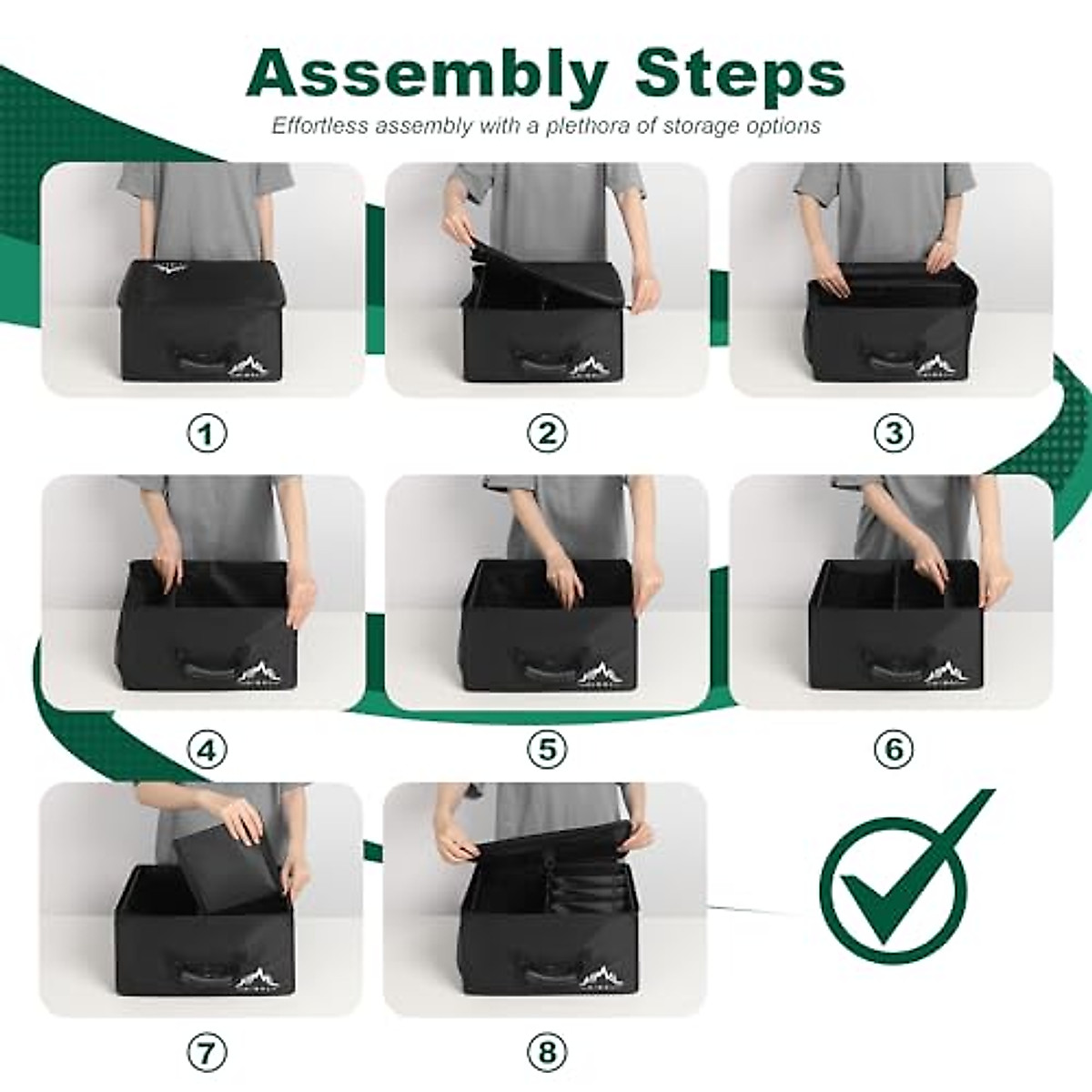 HIMAL HIMAL Golf Trunk Organizer -Collapsible & Foldable Golf Travel Storage，Waterproof Car Golf Bag with Independent Ventilation Compartment for 1 Pair Shoes