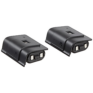 Amazon Basics Dual Charging Station for Xbox One, Xbox One Standard, and Xbox One Elite Controllers - Black