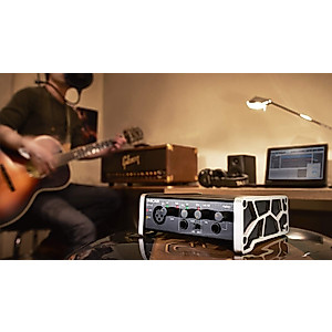Tascam US-1x2 USB Audio/MIDI Interface with Microphone Preamps and iOS Compatibility