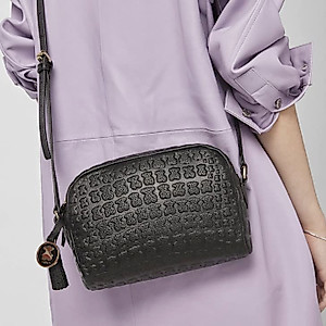 TOUS Calfskin Leather Sherton Crossbody Bag for Women, 14x19x5 cm, Sherton Collection