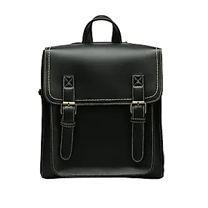 Wednesday Preppy Backpack Aesthetic Back to School Large Capacity for Teens Y2K Gothic School Book Bag (Black)