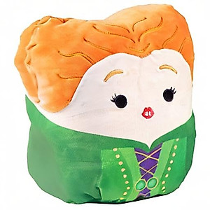 Squishmallows 8-Inch Hocus Pocus Set - Sanderson Sisters Witches - Official Jazwares Halloween Plush - Collectible Soft & Squishy Stuffed Animal Toy - Add to Your Squad - Gift for Kids, Girls & Boys