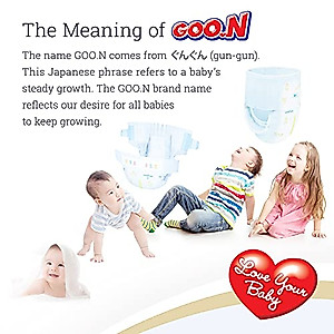 GOO.N Plus+ Pants L Size (up to 31 lb) Unisex 44 Count [1-Pack] Japanese Pull-up Skin Comfortable Design, Made in Japan
