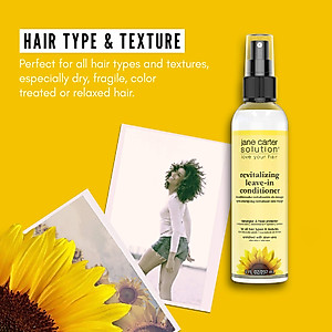 Jane Carter Revitalizing Leave-In Conditioner, 8 oz, 2 pk