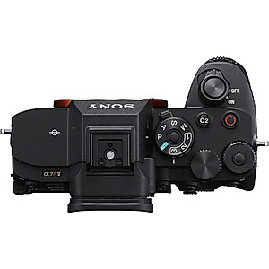 Sony a7R V Mirrorless Camera (ILCE7RM5/B) + 4K Monitor + Headphones + Pro Mic + 64GB Card + Corel Photo Software + Pro Tripod + Bag + NP-FZ100 Compatible Battery + External Charger + More (Renewed)
