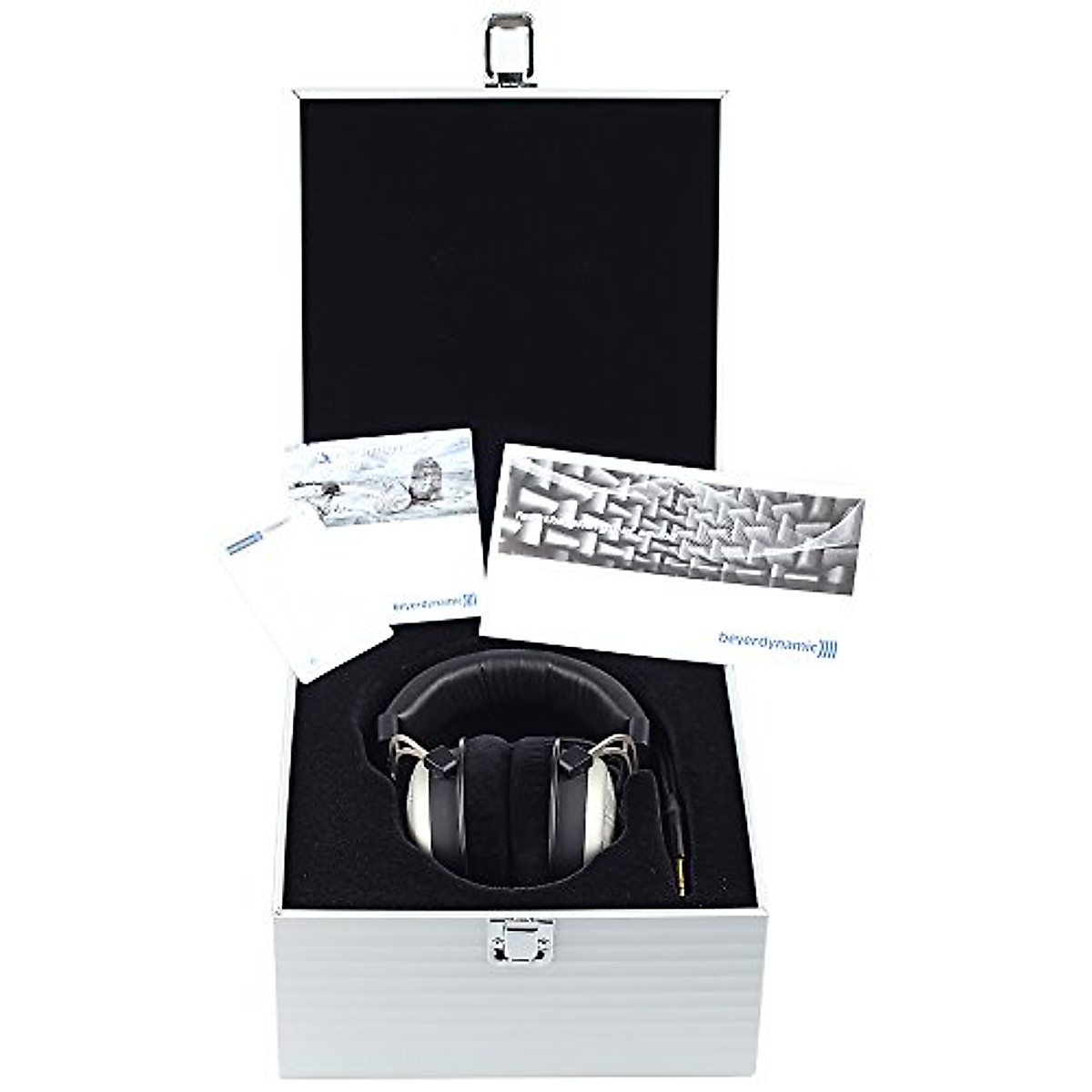 beyerdynamic T1 2nd Generation Audiophile Stereo Headphones with Dynamic Semi-Open Design (Silver)