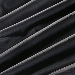 Patio Deck Box Cover 62.2x30x27inch Patio Ottoman Bench Cover Rectangle with Straps and Handles Outdoor Cushion Box Cover Waterproof Heavy Duty Outdoor Furniture Cover for Garden Deck Box Container