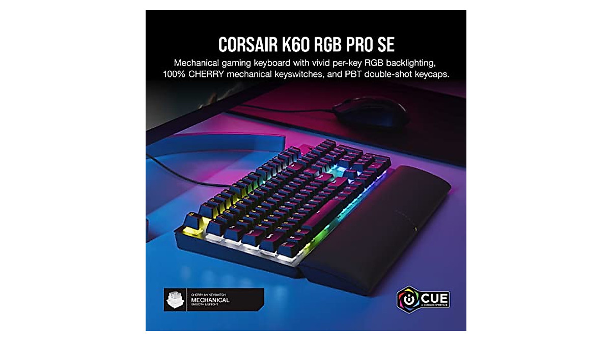 Corsair K60 RGB Pro SE Mechanical Keyboard - Renewed
