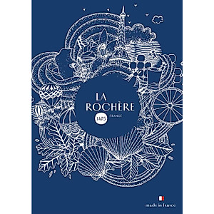 Butter Dish, Round, Clear Glass With Bee Design on Cover - By La Rochere - France