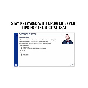 LSAT Logic Games Prep 2023: Real LSAT Questions + Proven Strategies + Online (Kaplan Test Prep)