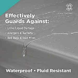 NAMC Bariatric Water Resistant/Incontinence Mattress with Durable Vinyl Cover - Queen