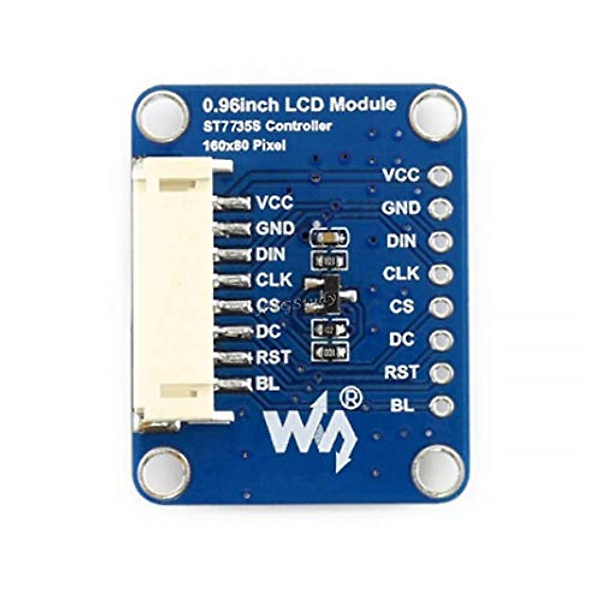 XYGStudy General 0.96 inch LCD Display Module, IPS Sreen, 0.96inch Diagonal, 160x80 HD Resolution (with Examples for Jetson Nano/Raspberry Pi / STM32)