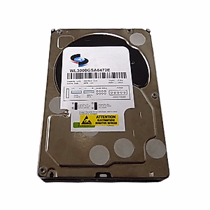 WL 3TB 7200RPM 64MB Cache SATA III 6.0Gb/s 3.5" Internal (Enterprise Grade, Heavy Duty) Hard Drive (For RAID, NAS, CCTV DVR, Desktop PC) w/1 Year Warranty