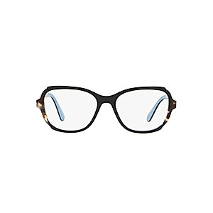 Eyeglasses Prada PR 3 VV KHR1O1 Top Black/Azure/Spotted Brown, 54/17/140