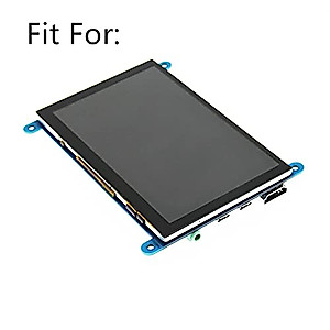5 inch HDMI Display Case LCD HD Capacitive Touch Screen Stand Replacement for Raspberry Pi Spare Parts