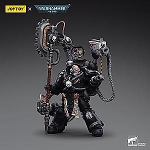 JoyToy Warhammer 40K Officially Licensed Iron Hands lron Father Feirros 1:18 Scale Action Figure