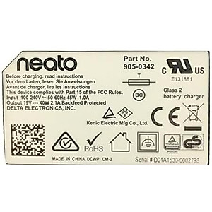 SCREENTRONICS Charger Charging Station Dock 905-0342 Power Supply 100-240V Compatible Replacement for Neato Botvac D3 D5 D7 Connected Robotic Vacuum Cleaner