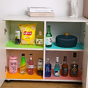 8pcs Refrigerator Liners Mats , Refrigerator Mats for Glass Shelves, Washable Mats Covers Pads, Fridge Shelf Liners Covers Pads for Freezer Glass Shelf Wire Shelving Cupboard Cabinet Drawers.