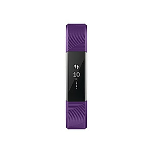 Fitbit Ace, Activity Tracker for Kids 8+, Power Purple / Stainless Steel, 1 Count